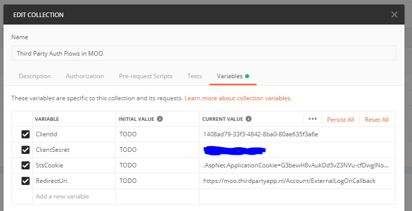 Third Party Auth Flows in MOO
